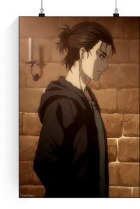 Times Comic Eren Yeager Poster | Attack On Titan Eren Yeager Poster ...