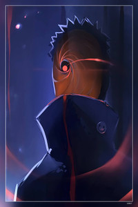 Tobi Uchiha Obito Anime Matte Finish Poster P-12867 Paper Print ...