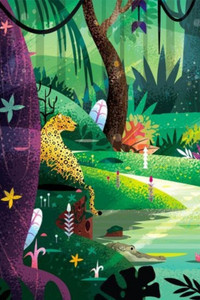 Jungle Poster for Room Wall Decoration, Size - 12 X 18 inches || VE EB ...