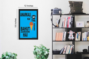 Bollywood Dialogue Wall Paper Poster|Interior Poster For Cafes, Living ...