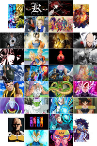 Anime Manga Photo Cards - Set of 32 cards Photographic Paper ...