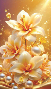 Beautiful Flower Poster for Home, Shop & Office and Vinyl Poster Self ...