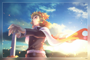 Rengoku Kyoujurou Matte Finish Poster Paper Print - Animation ...