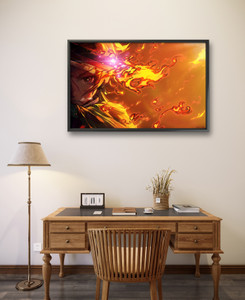 VIRGIN ARTS | KYOJORO RENGOKU | FLAME HASHIRA | DEMON SLAYER | 300 GSM ...