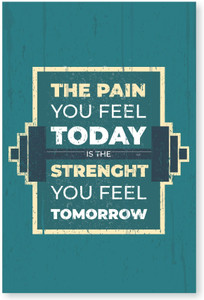 Motivational Posters with Adhesive Strips on Top & Bottom (Unframed ...
