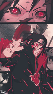 Naruto - Itachi - Posters - A4 Paper Print - Animation & Cartoons ...