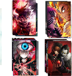 REDCLOUD set of 20 mix anime wall poster anime posters for room Size ...