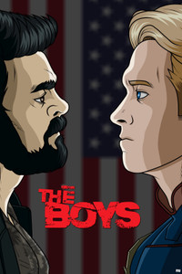 The Boys Billy Butcher & Homelander Comics Poster 18 x 12 inch 300 GSM ...
