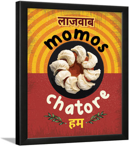 Chaka Chaundh - Kitchen quotes wall frames - Momos Poster for ...
