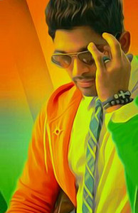 Personalities Poster 'Allu Arjun' Paper Poster Printed (12 inch X 18 ...