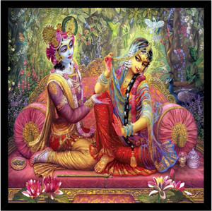 God Krishna Poster with Frame S-222 Paper Print - Art & Paintings ...