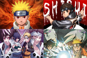 Naruto 4 Poster Combo|Naruto Uzumaki,Sasuke Uchiha,Kakashi Hatake ...