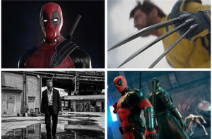 Poster 4 Combo Deadpool & Wolverine Poster for Home Office and Student ...