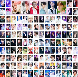 BTS Photocards, (Pack of 126) 18 Pics of All 7 Members Photo Cards For ...