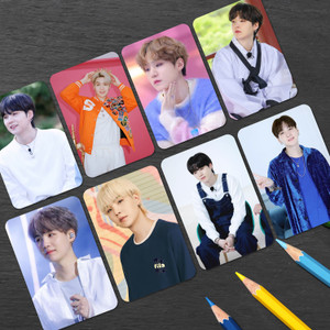 BTS Suga Bias Pack Photo Cards ( Set of 16 + 2 Freebies ) Fine Art ...