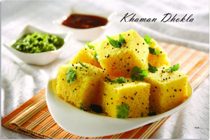 Khaman Dhokla Fast Food Posters (12 x 18 inch), South India Food ...
