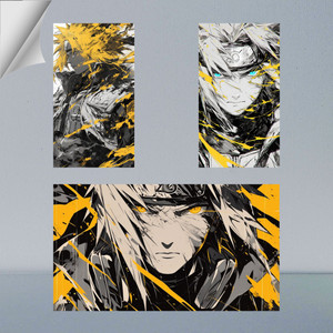 VIRGIN ARTS | COMBO SET OF MINATO NAMIKAZE FRAME | ANIME | SET OF 2 A4 ...