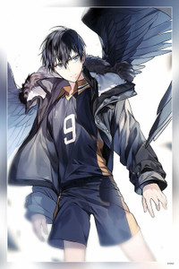 Kageyama Tobio Matte Finish Poster Paper Print - Animation & Cartoons ...