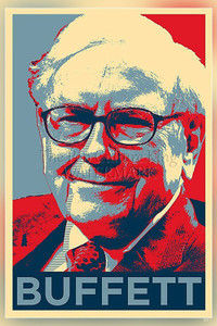 Warren Buffett Art Hope Matte Finish Poster P-153 Paper Print ...