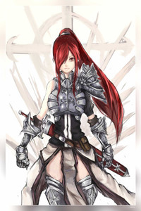 Hd Fairy Tail Anime Scarlet Erza Anime Girls Redhead Armor Sword ...