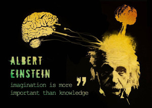 Poster Poster Of Great Sceintist Albert Einstein sl-7399 (Large Print ...