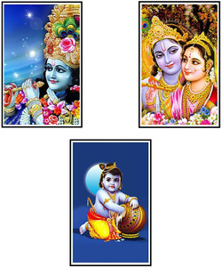 'Spiritual / Gods Posters' (Pack of 3) for Room & Office Paper Print ...