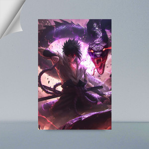 VIRGIN ARTS | ROUGE NINJA SASUKE UCHIHA WOTH AODA SNAKE | PURPLE ...