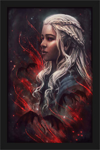 Game of Thrones GOT Poster with A4 Size Frame F-608 Paper Print ...