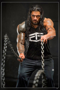 Roman Reigns Matte Finish Poster P-154 Paper Print - Animation ...
