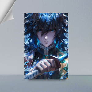 VIRGIN ARTS | GIYU TOMIOKA HASHIRA | WATER BREATHING USER | DEMON ...