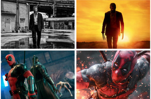 Poster 4 Combo Deadpool & Wolverine Poster for Home Office and Student ...