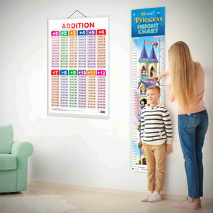 ADDITION CHART and PRINCESS HEIGHT CHART | Set of 2 charts 1 ...