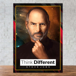 Poster Inspirational Motivational Quotes Steve Think Different sl-4703 ...
