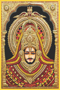 Khatu Shyam Poster for pooja room living room (unframed ) etc .(Size ...