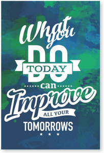 Motivational Posters with Adhesive Strips on Top & Bottom (Unframed ...