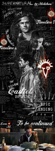 Supernatural Tv Series Matte Finish Poster Paper Print - Animation ...
