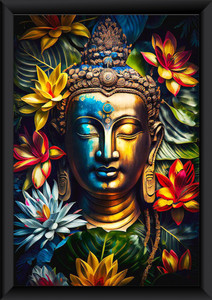 CLASSIC LORD BUDDHA PHOTO FRAME Photographic Paper - AA CREATION ...
