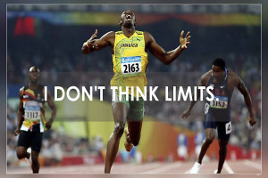 Usain Bolt Motivational Matte Finish Poster Paper Print - Animation ...