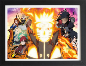 Naruto Anime | Naruto Anime Framed posters | Anime Landscape Frames ...