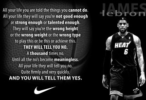 Poster Lebron James Quotes sl-13194 (LARGE Poster, 36x24 Inches, Banner ...