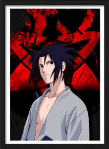 Sasuke Uchiha | Naruto Frames & Posters | Anime Frames Paper Print ...
