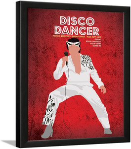 Chaka Chaundh - DISCO DANCER - Mithun Chakraborty framed Poster ...