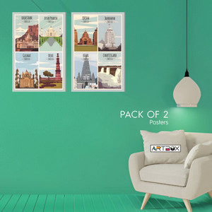India Travling Poster, Travel India poster for Wall Decoration Fine Art ...
