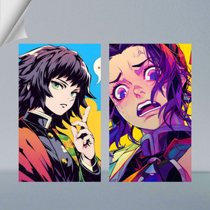 Unique Decor | GIYU TAMIOKA ( WATER HASHIRA) & SHINOBU KOCHO (INSECT ...