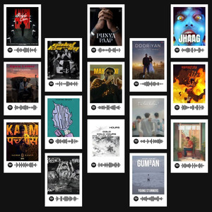 Desi Hip Hip (DHH) Polaroids Mini Posters (Set of 15) Polaroid Size (8 ...