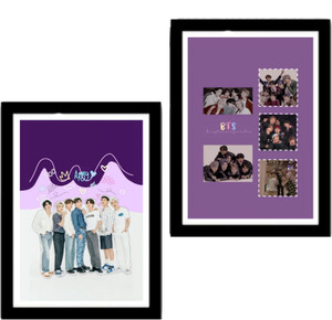 BTS Poster for Room and wall decor, BTS framed poster (Pack of 2) Paper ...