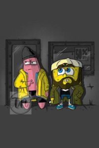 Cartoon Character Posters for Room, Unframed, with Double Sided Tape ...