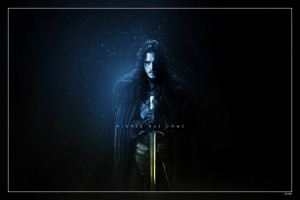 Game Of Thrones Jon Snow Digital Art Fantasy Art Matte Finish Poster ...