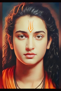 shree ram genuine ai 12x18 full hd waterproof poster Fine Art Print ...