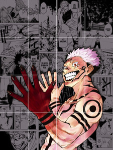 Manga Posters for Wall - Sukuna from Jujutsu Kaisen - Anime Poster For ...